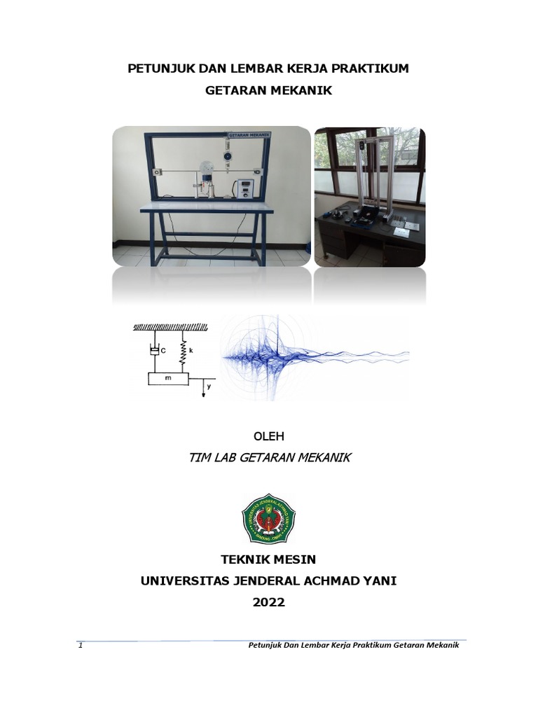 Petunjuk Dan Lembar Kerja Praktikum Getaran Mekanik Rev2 | PDF