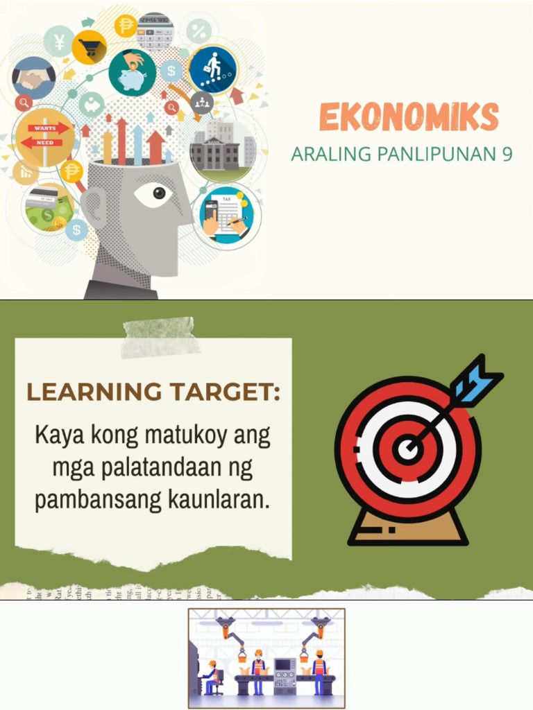 4th Q Topic 1 Pambansang Kaunlaran | PDF