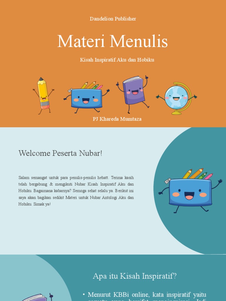 Materi Menulis Kisah Inspiratif Aku Dan Hobiku Pdf
