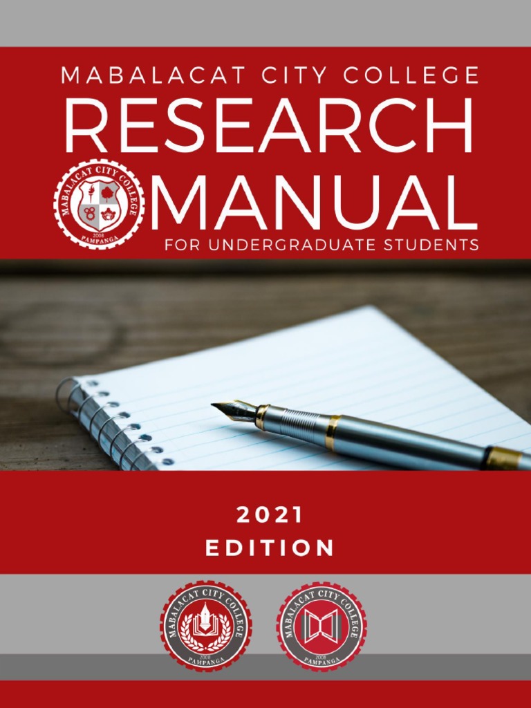 Completed MCC Research Manual 1 | PDF