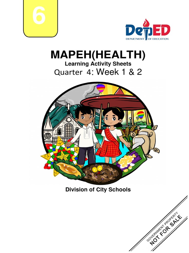 MAPEH Health GR 6 Week 1 2 | PDF | Over The Counter Drug | Analgesic