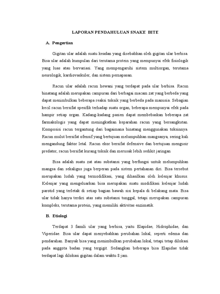 LP Snake Bite | PDF
