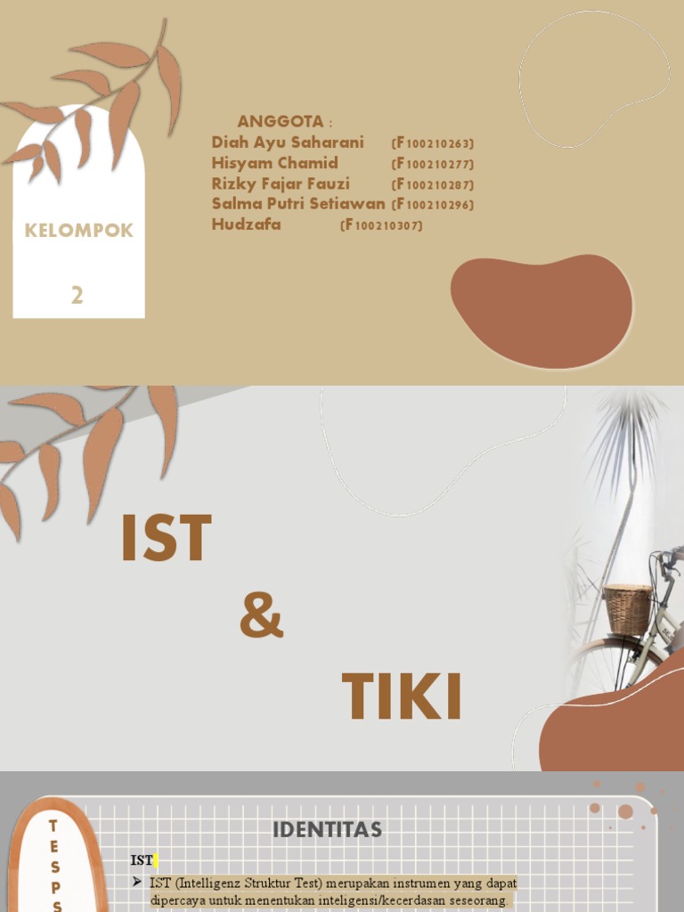 Ist & Tiki | PDF