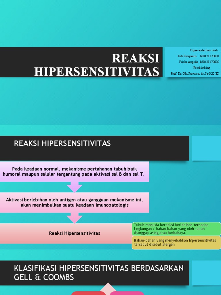 Reaksi Hipersensitivitas | PDF