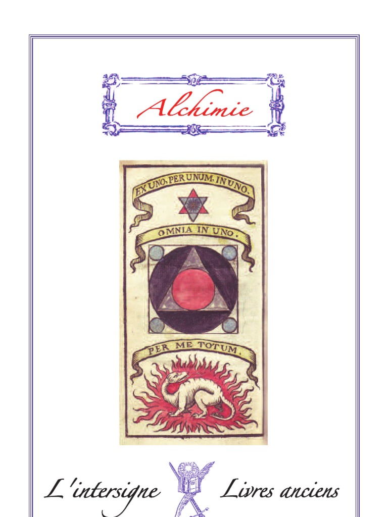 Alchimie : Livres Anciens à Paris | PDF | Alchimie | Hermétisme