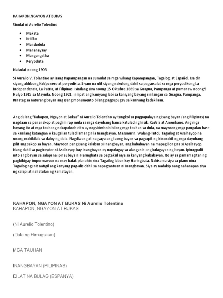 Pagsusuri Sa Dula | PDF