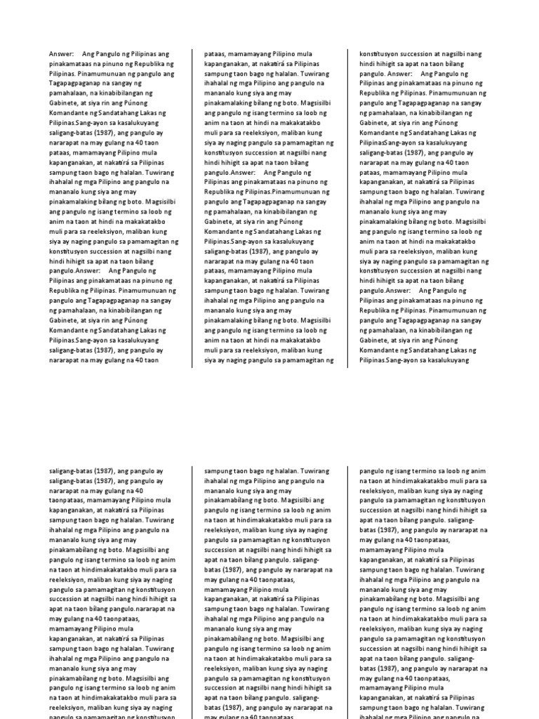 BATANES | PDF | Politics