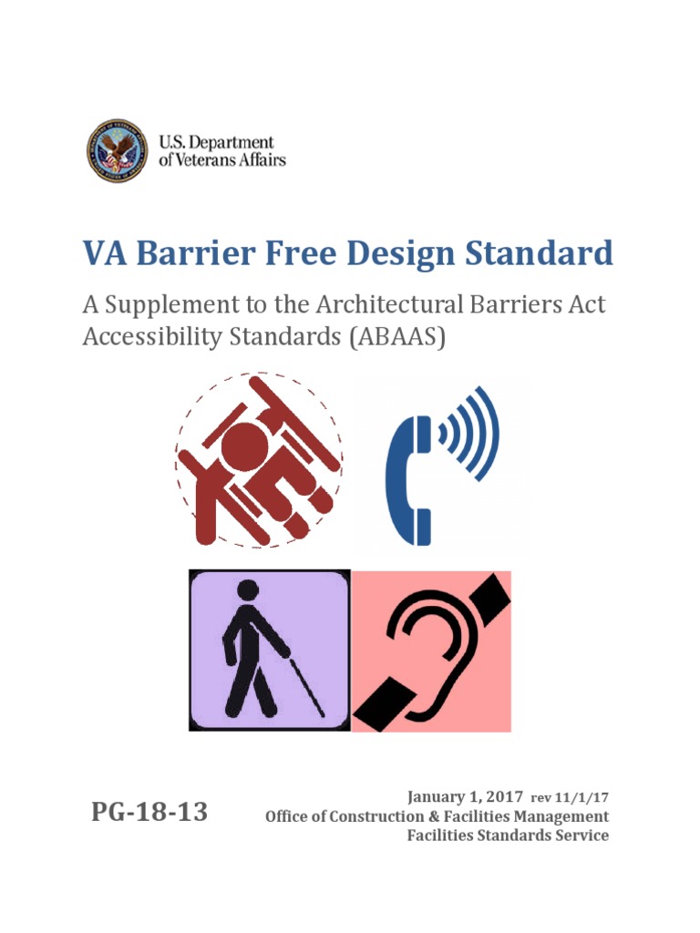 VA Barrier Free Design Standard: A Tailored Supplement to the ...