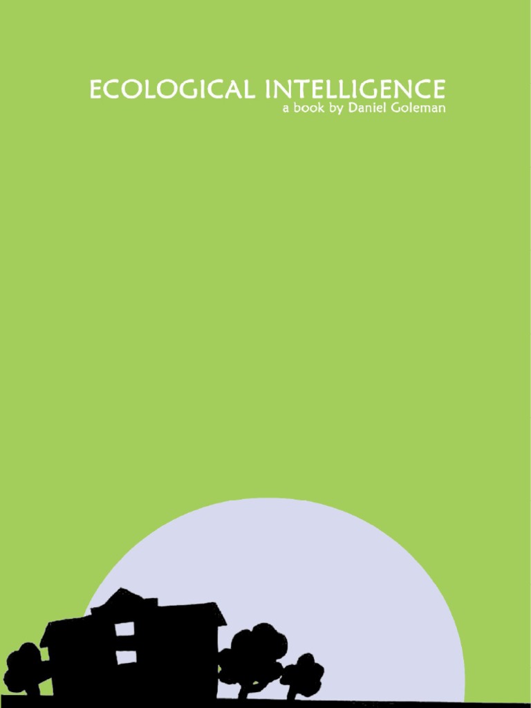 Ecological Intelligence - Edisi Revisi | PDF | Kesehatan Holistik