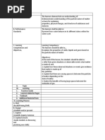 7e's Lesson Plan Template | PDF | Matter | Gases