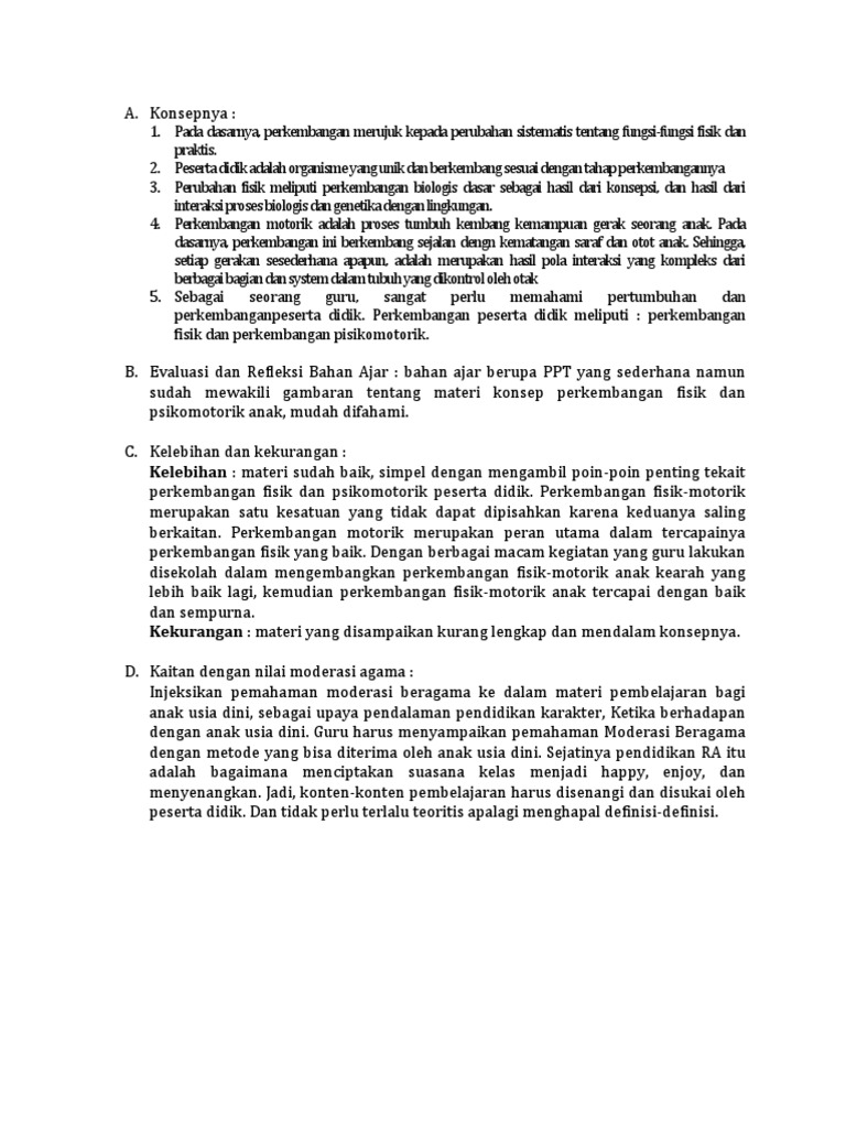 Analisis Bahan Ajar KB 1 Modul 2 | PDF