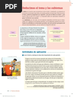 Ejercicios de Tema y Subtemas para Primaria | PDF | Coala | Memoria