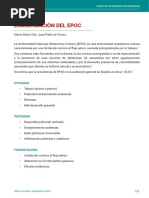 EPOC Clasificacion Anthonisen | PDF