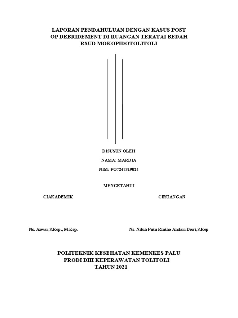 Mardia - Po7247319024 (LP) Post Op Debridement | PDF