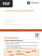 Panduan FAIP SIMPONI | PDF