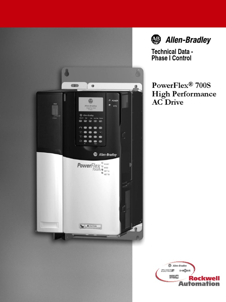 Powerflex 700S High Performance Ac Drive: Technical Data - Phase I Control | PDF | Electric ...