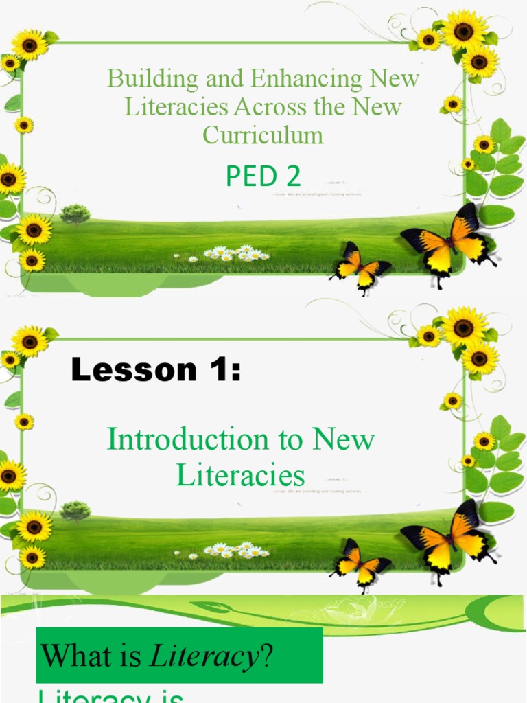 Building and Enhancing New Curriculum | PDF | Literacy | Cognition