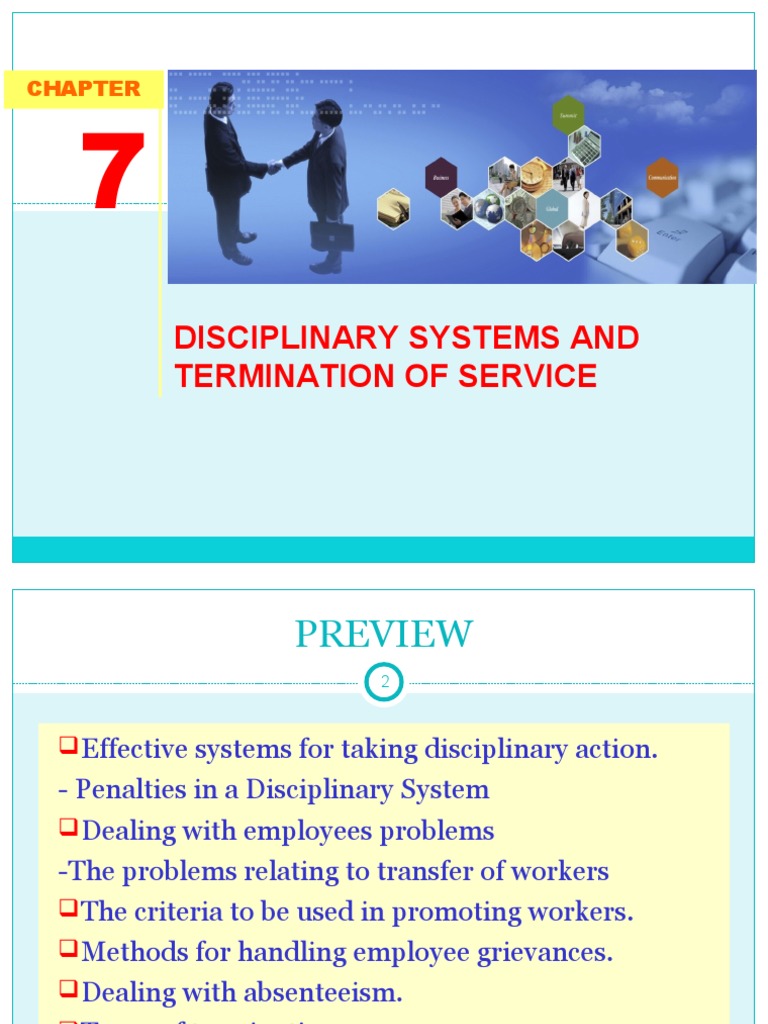 Disciplinary Actions and Termination Guide | PDF | Employment | Layoff