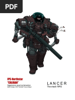 Lancer - NPC Reference | PDF
