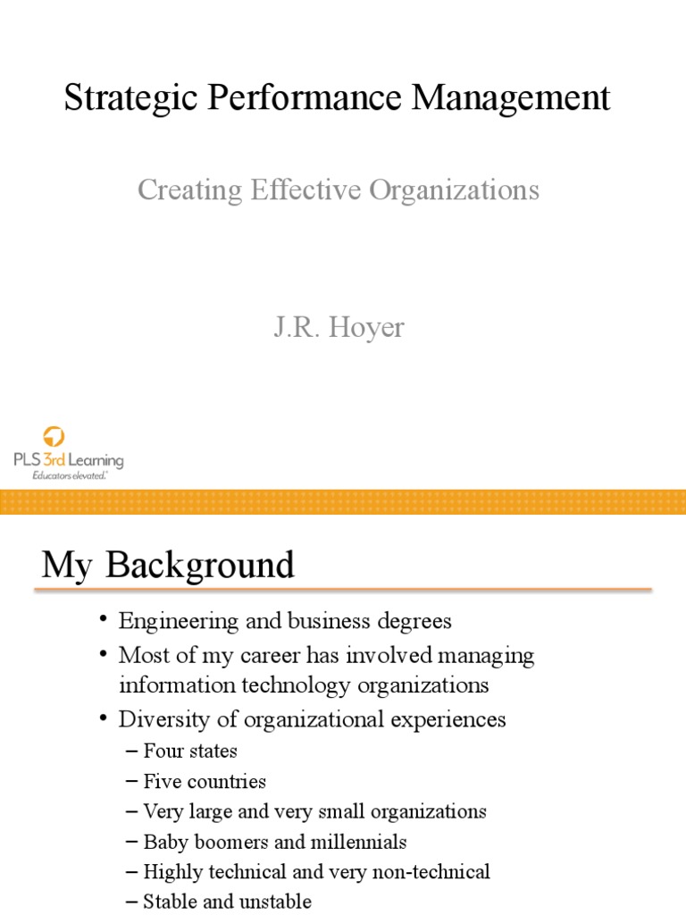 Strategic Performance Management Insights | PDF | Performance Appraisal ...