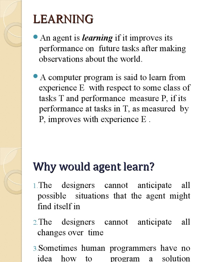 Ai Unit5 Learning | Download Free PDF | Machine Learning | Artificial Intelligence