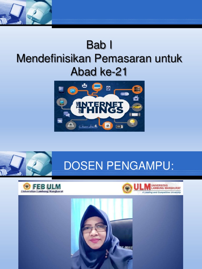 Bab 1 Pemasaran Abad 21 (Akt) | PDF