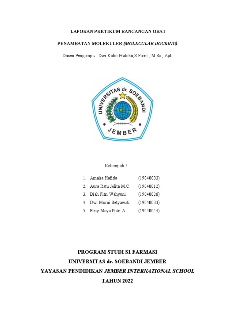 Molekuler Docking | PDF | Pengembangan Diri