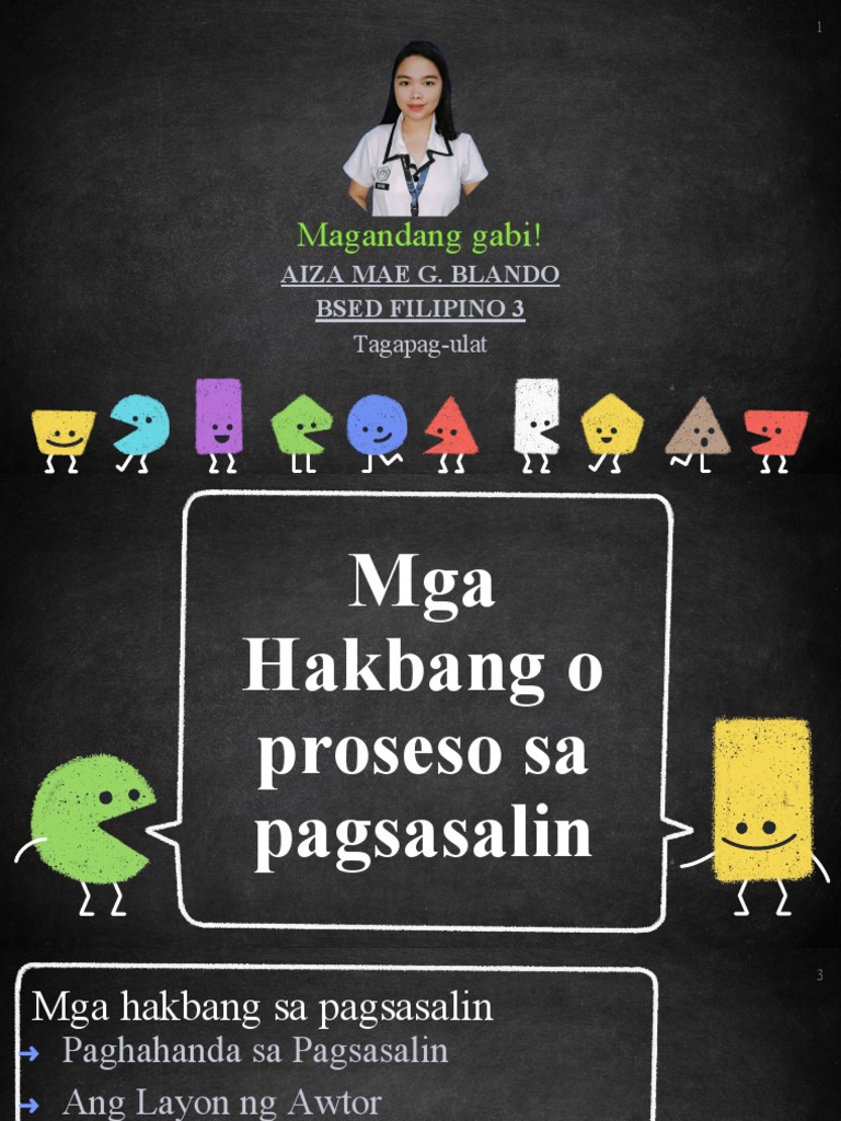 Hakbang at Proseso Sa Pagsasalin-2 | PDF