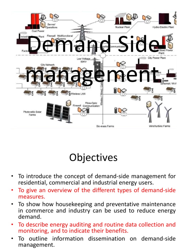 Demand Side Management | PDF | Efficient Energy Use | Power Station