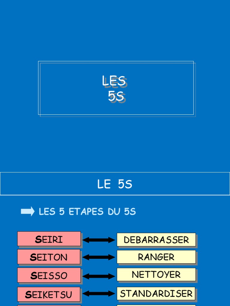 Les 5S | PDF | Environnement naturel