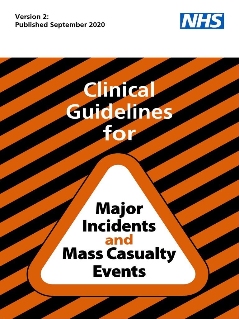 Major Incidents and Mass Casualty Events | PDF | Emergency Department ...