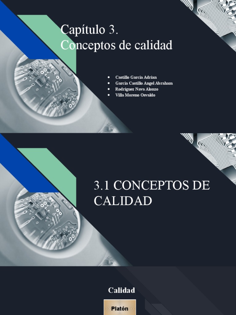 Conceptos de Calidad | PDF | Calidad (comercial) | Cliente