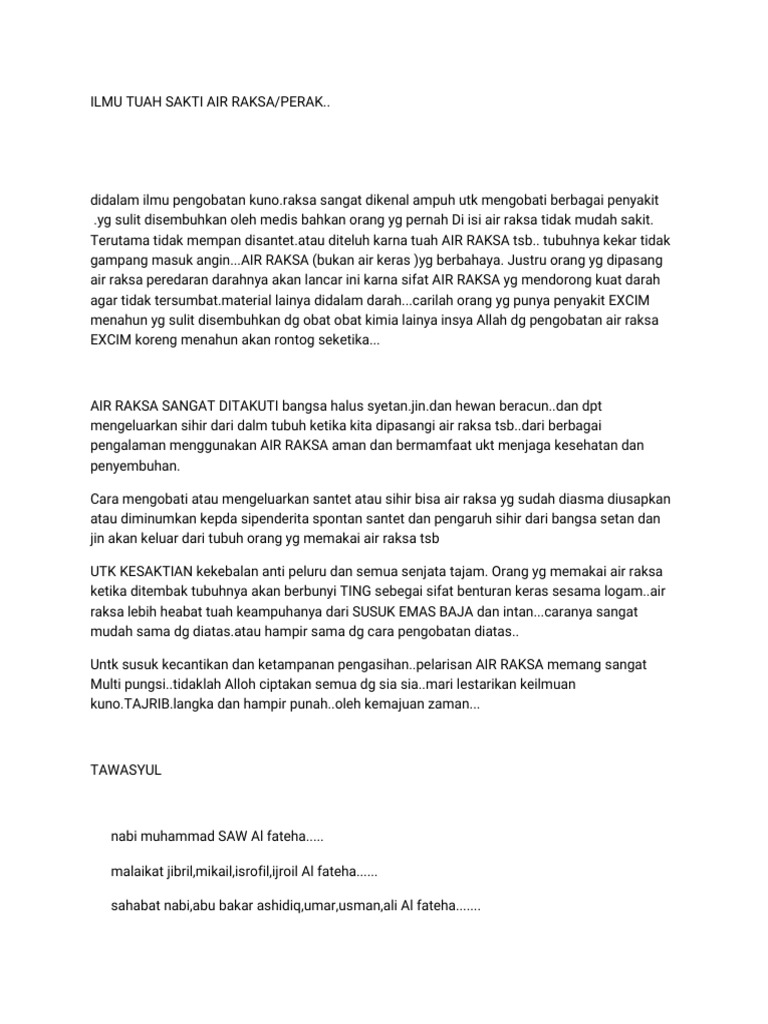 ILMU TUAH SAKTI-WPS Office | PDF