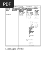 Sample Weekly Home Learning Plan Grade 7 Week 1 Quarter 1 August 24 ...