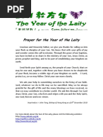 Liturgy of Commissioning Forparish Pastoral Councils | PDF | Parish ...