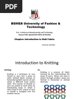4 Basic Weft Knit Structure | PDF | Knitting | Textiles