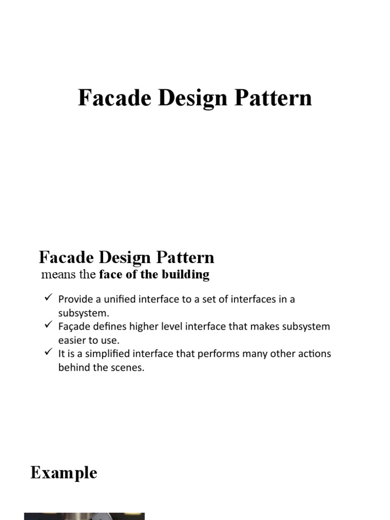 facade-design-pattern-pdf