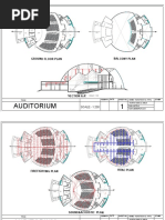 Auditorium Design and Section Details | PDF