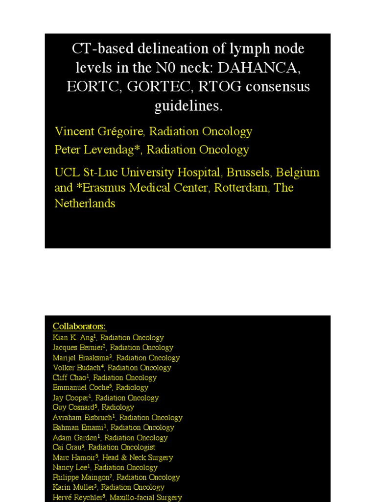 Atlas Neck CTV | PDF