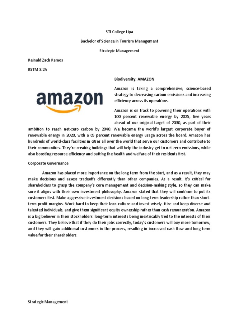 03 Task Performance 1 - ARG (Reinald Zach Ramos) | PDF | Strategic ...