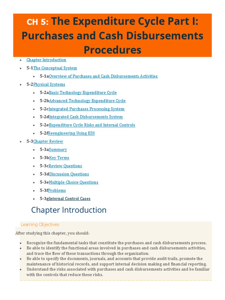 Ais Chapter 5 | PDF | Accounts Payable | Inventory