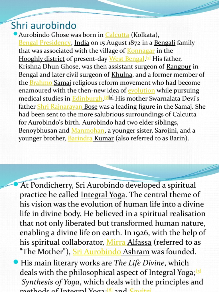 Aurobindo | PDF
