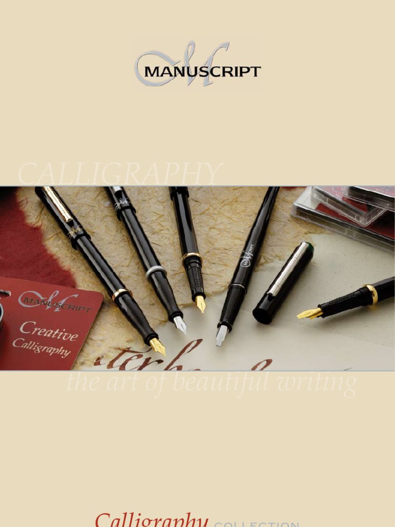 Calligraphy Tools and Sets Guide | PDF