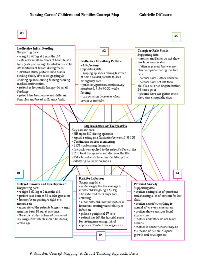 Completed Concept Map | PDF | Caregiver | Anxiety