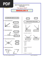 Clasificación y Ejercicios de Ángulos | PDF