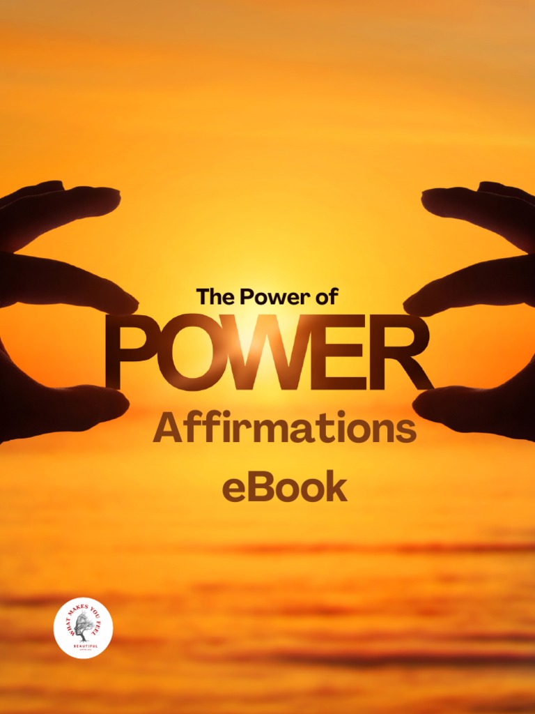 Affirmations Ebook | PDF | Self Esteem | Affirmations (New Age)