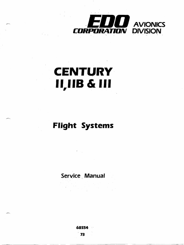 Century II&IIIManual | PDF