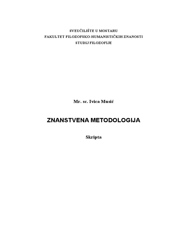 Metodologija | PDF