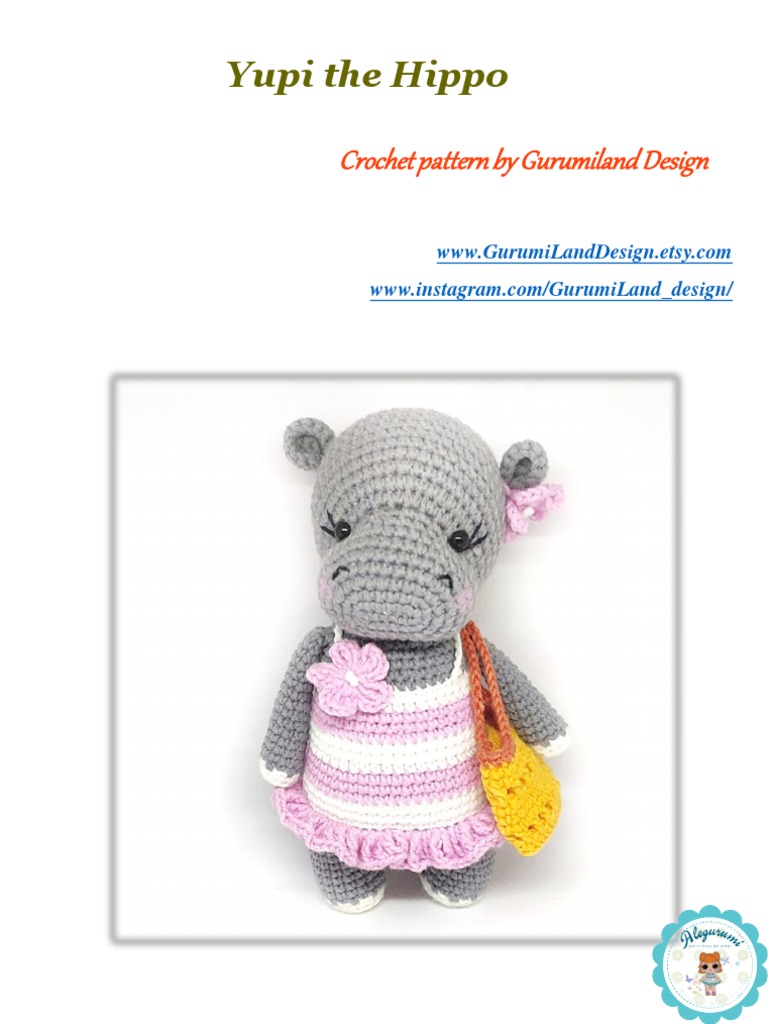Yupi The Hippogirl Crochet Patternby Gurumiland Design | PDF | Crochet ...