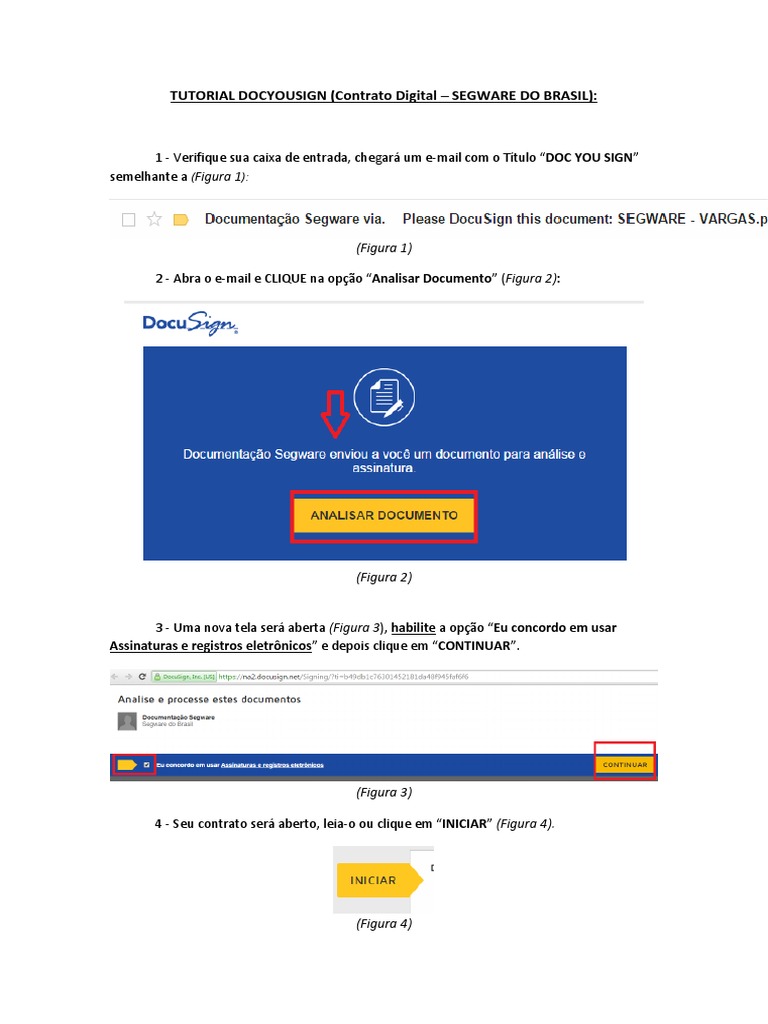 Tutorial Docusign | PDF